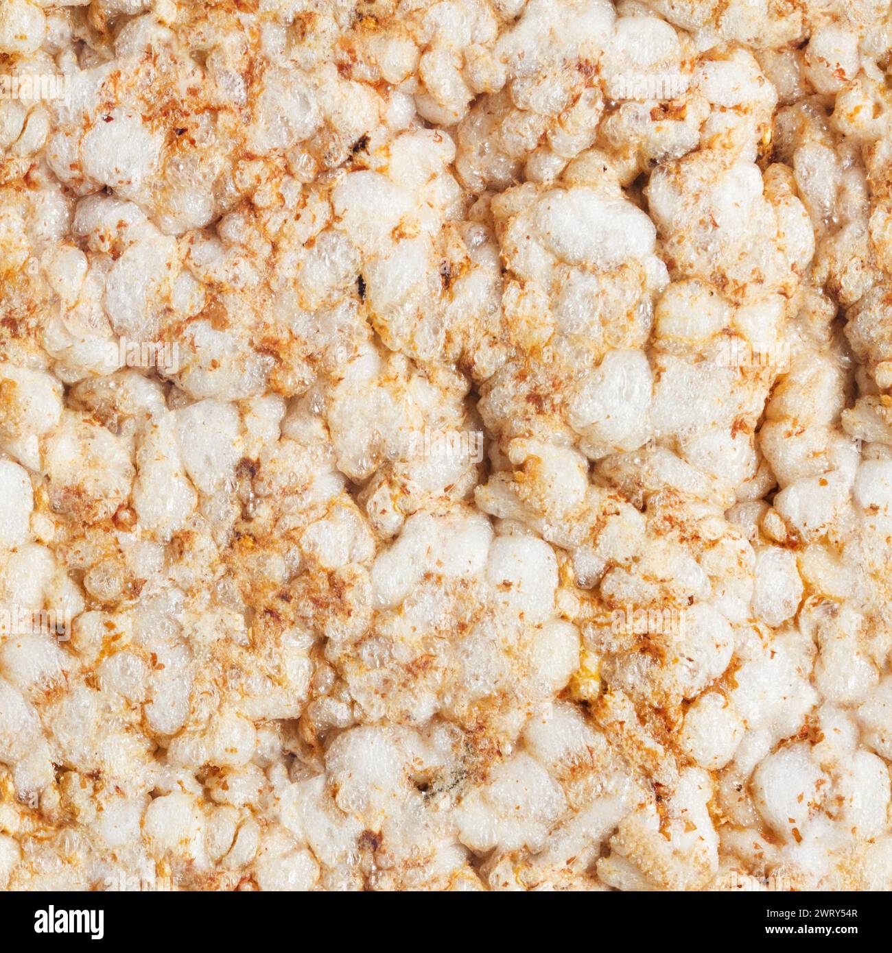 Seamless photo texture of rice cracker surface Stock Photo - Alamy