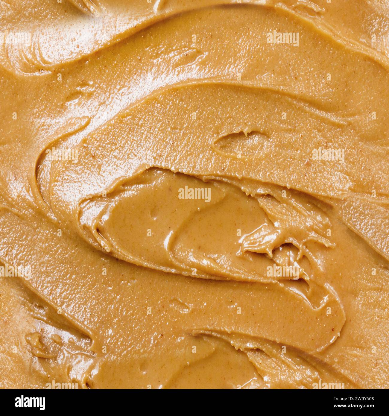 Seamless photo texture of peanut butter paste Stock Photo - Alamy