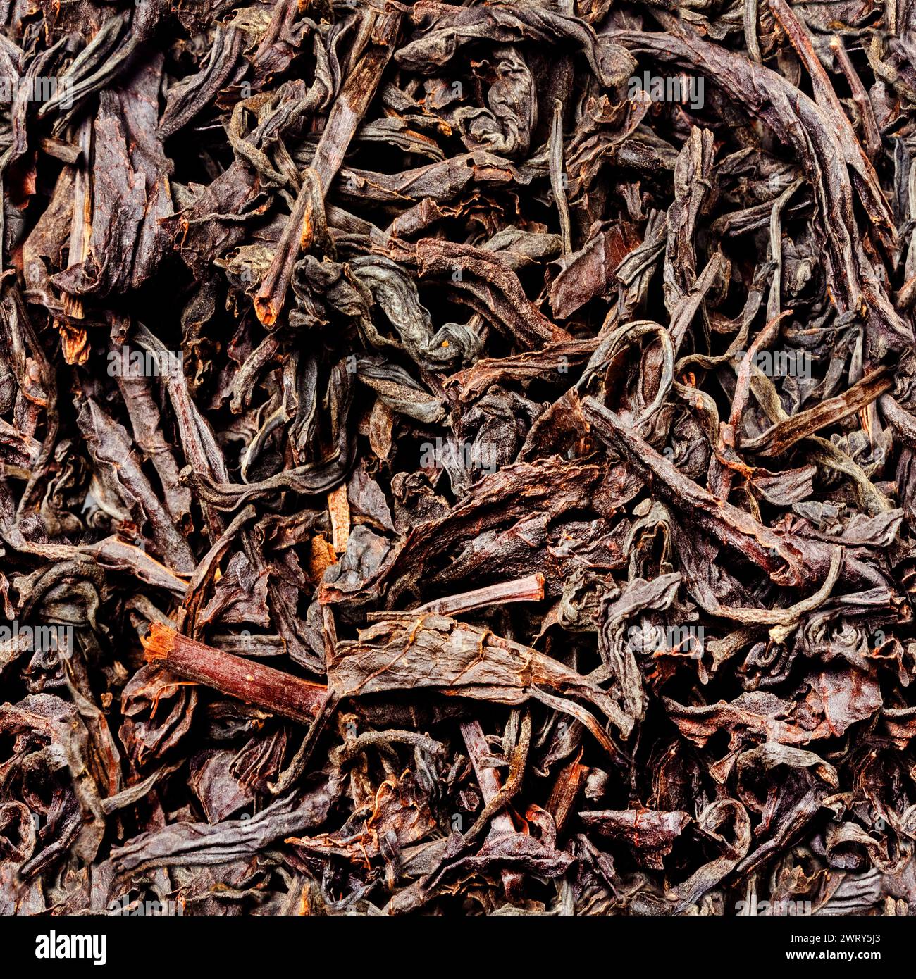 Seamless photo texture of dried black tea Stock Photo - Alamy