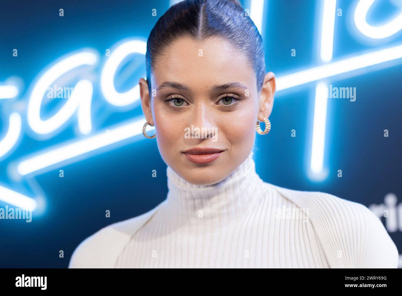 Daniela Melchoir poses for photographers upon arrival at the premiere ...