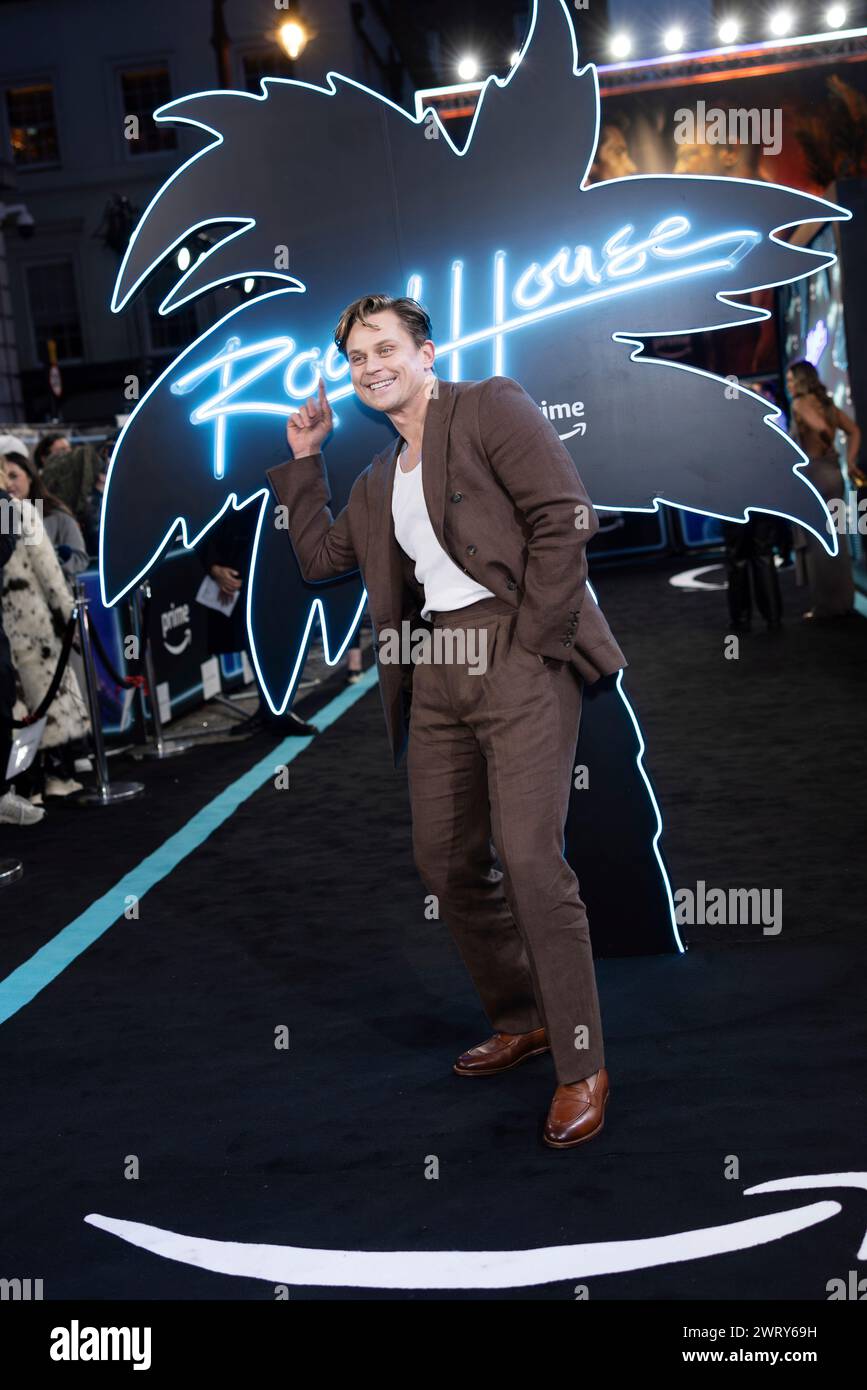 Billy Magnussen poses for photographers upon arrival at the premiere ...