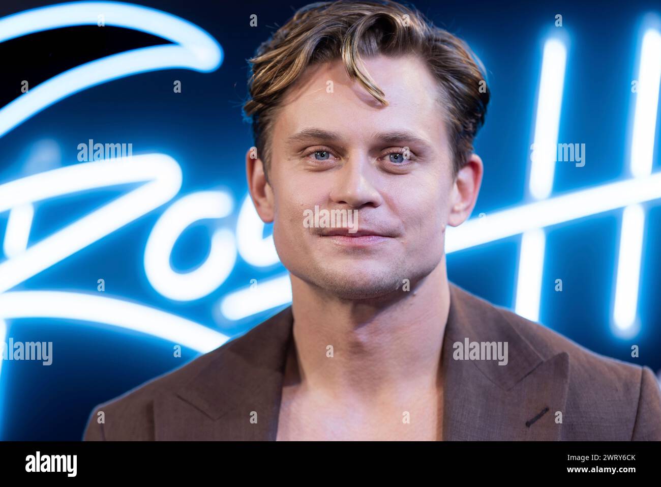 Billy Magnussen poses for photographers upon arrival at the premiere ...