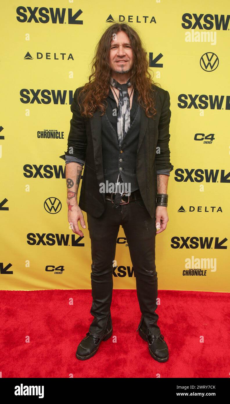 Guitarist Phil X arrives for the world premiere of "Thank You, Good ...