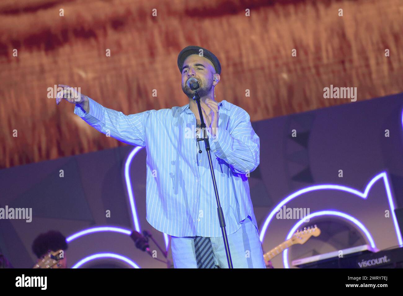 Singer Nil Moliner performs during the XXVIII edition of the Dial ...
