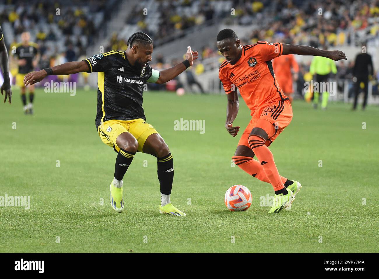 Columbus, USA. 12th Mar, 2024. March 12, 2024: Houston Dynamo FC ...