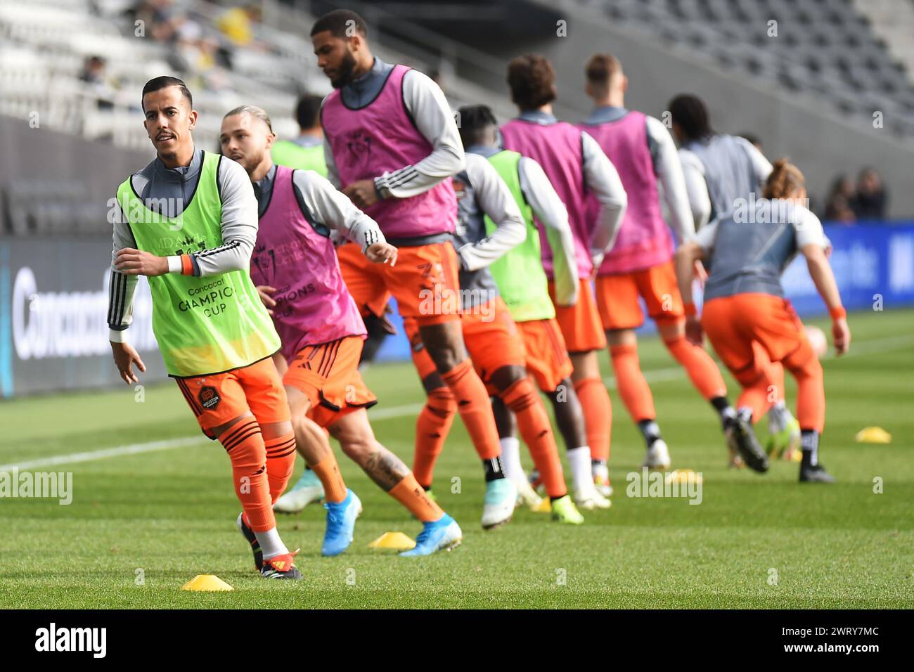 Columbus, USA. 12th Mar, 2024. March 12, 2024: Houston Dynamo FC ...