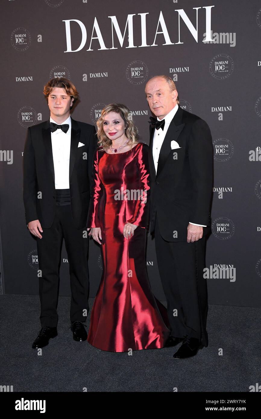 Milan, Italy. 14th Mar, 2024. Milan, “Damiani 100 years of passion ...