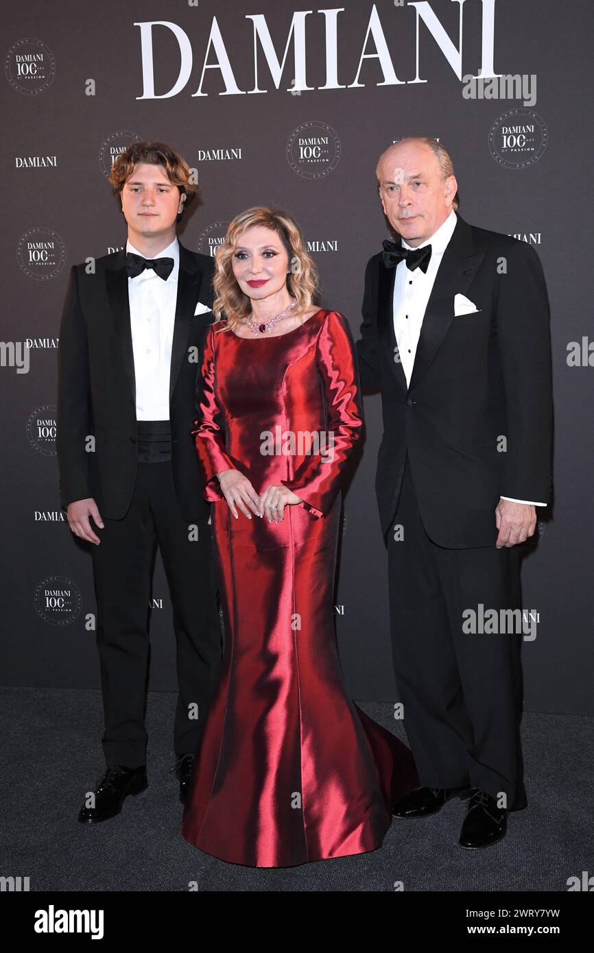 Milan, Italy. 14th Mar, 2024. Milan, “Damiani 100 years of passion ...