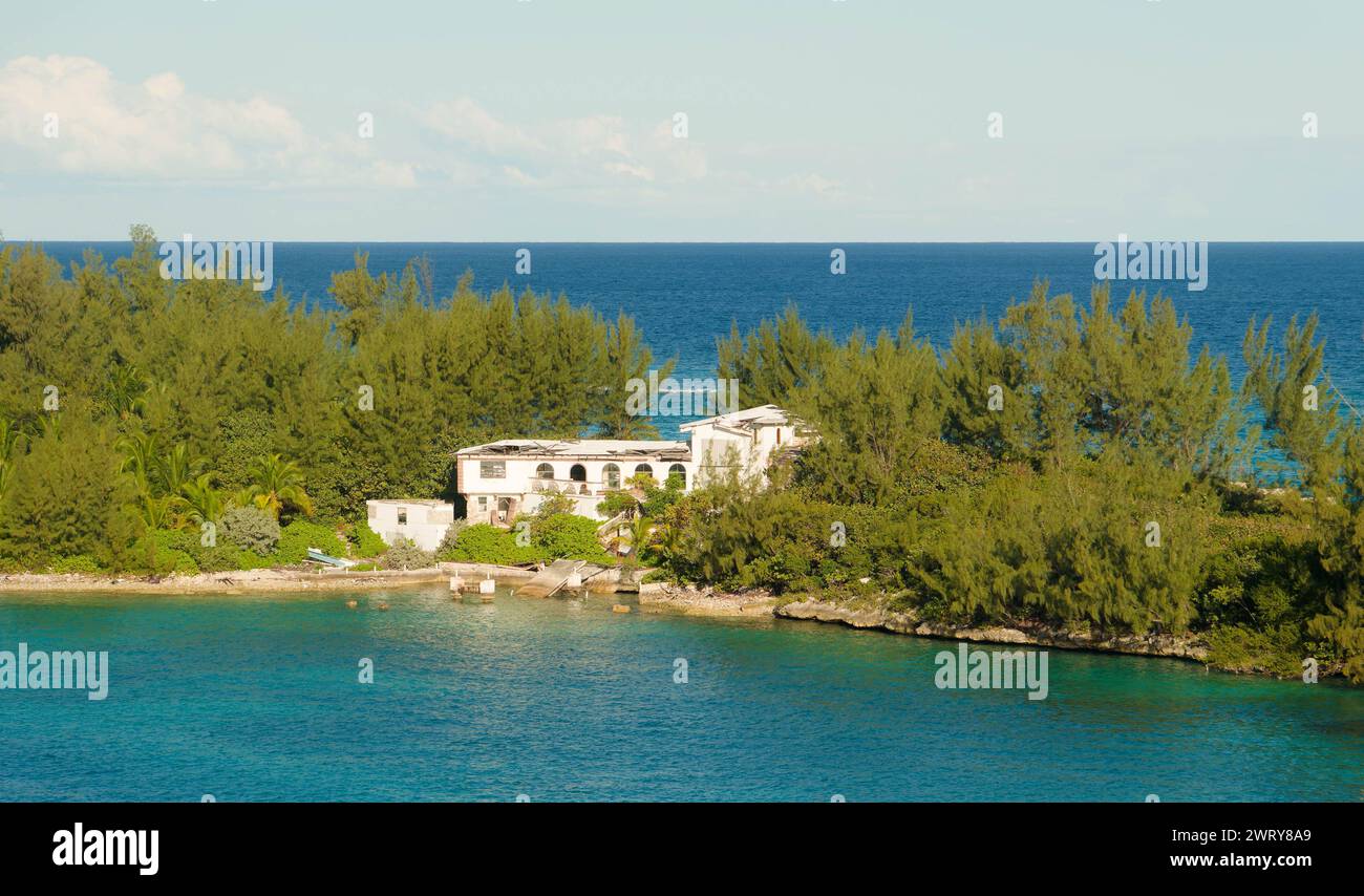 NASSAU, BAHAMAS - January 31, 2024: With a population of 260,000 ...