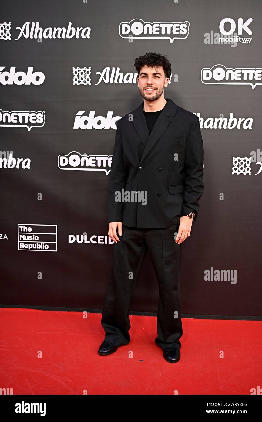 Werly B poses at the photocall of the 'Idol Awards 2024' at the ...