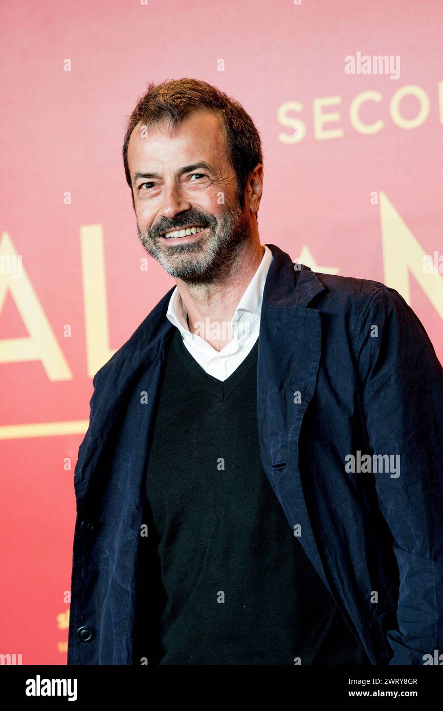 ROME, ITALY - MARCH 14: Andrea Occhipinti attends the premiere for the ...