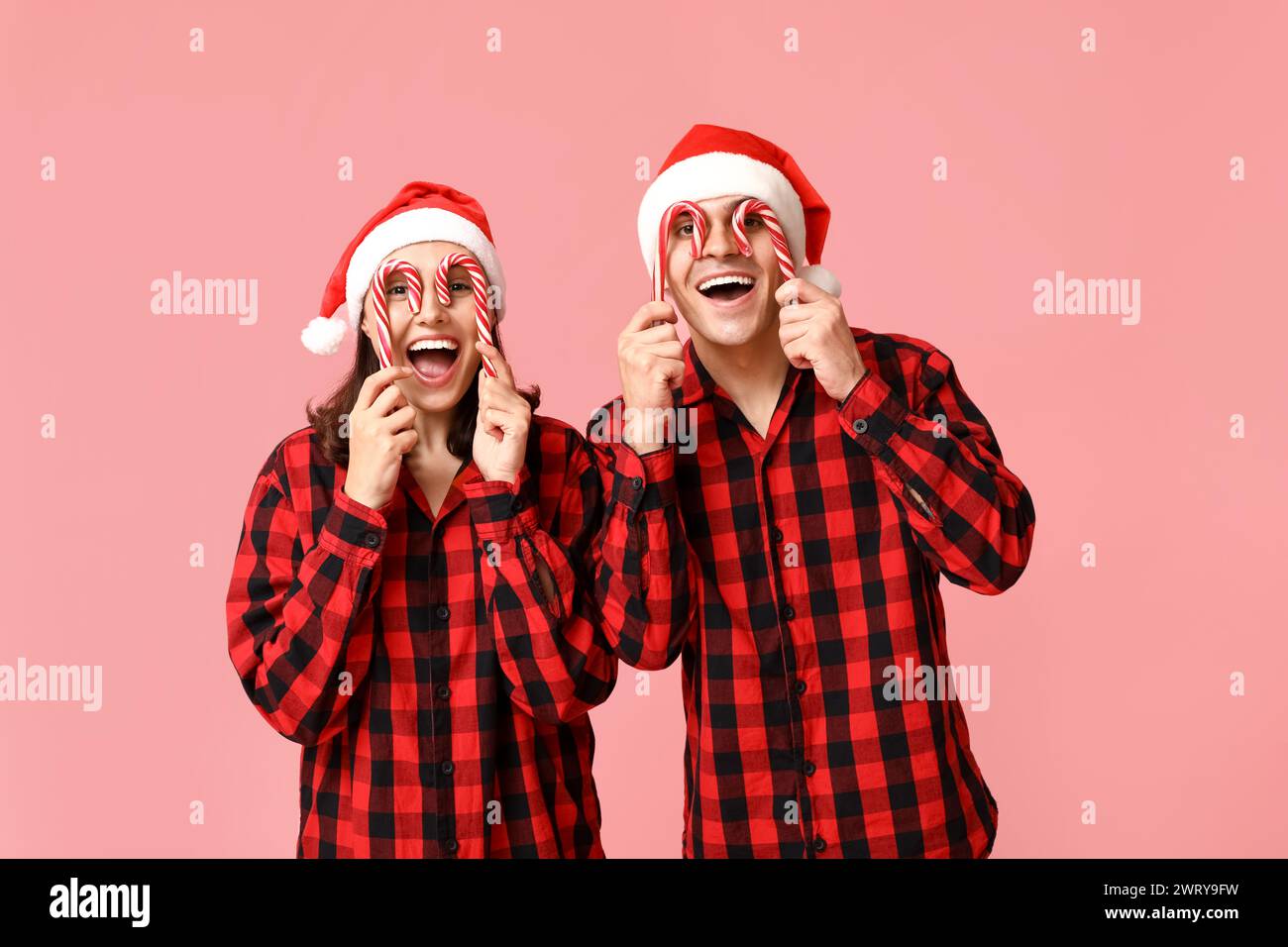 Funny man woman in pajamas hi-res stock photography and images - Alamy