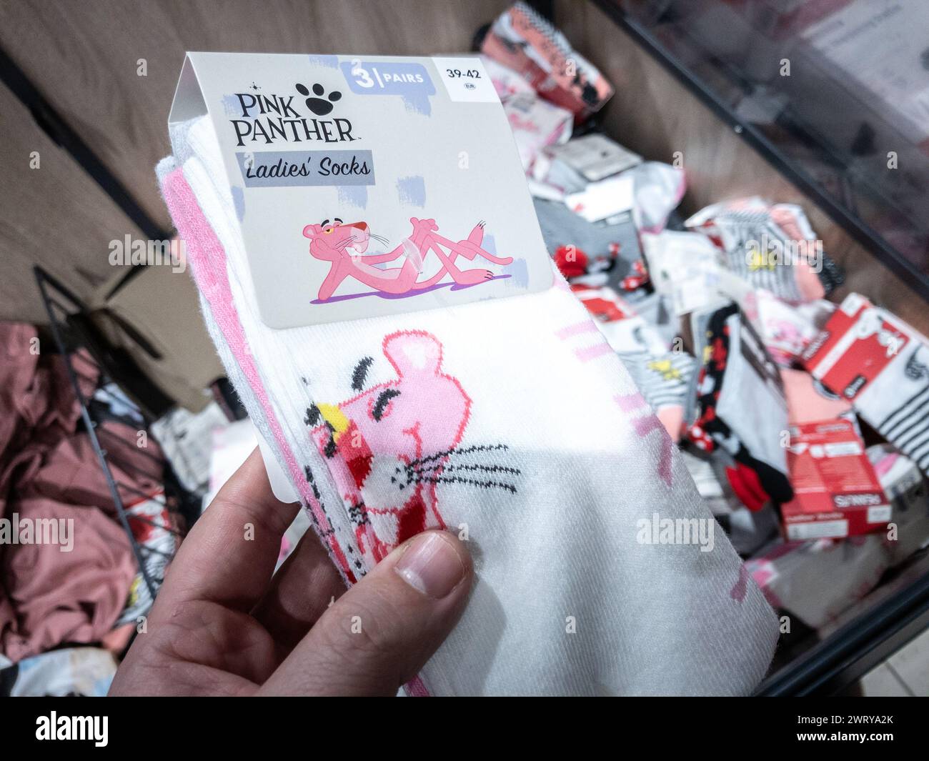 Pink panther merchandise hi-res stock photography and images - Alamy
