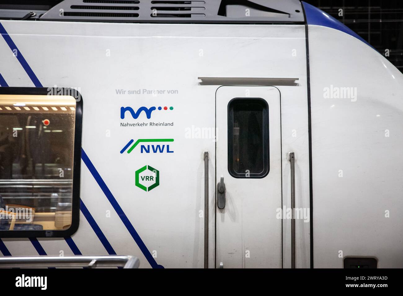 Picture of a sign with the logos of VRR, NWL, NVR on one of their ...