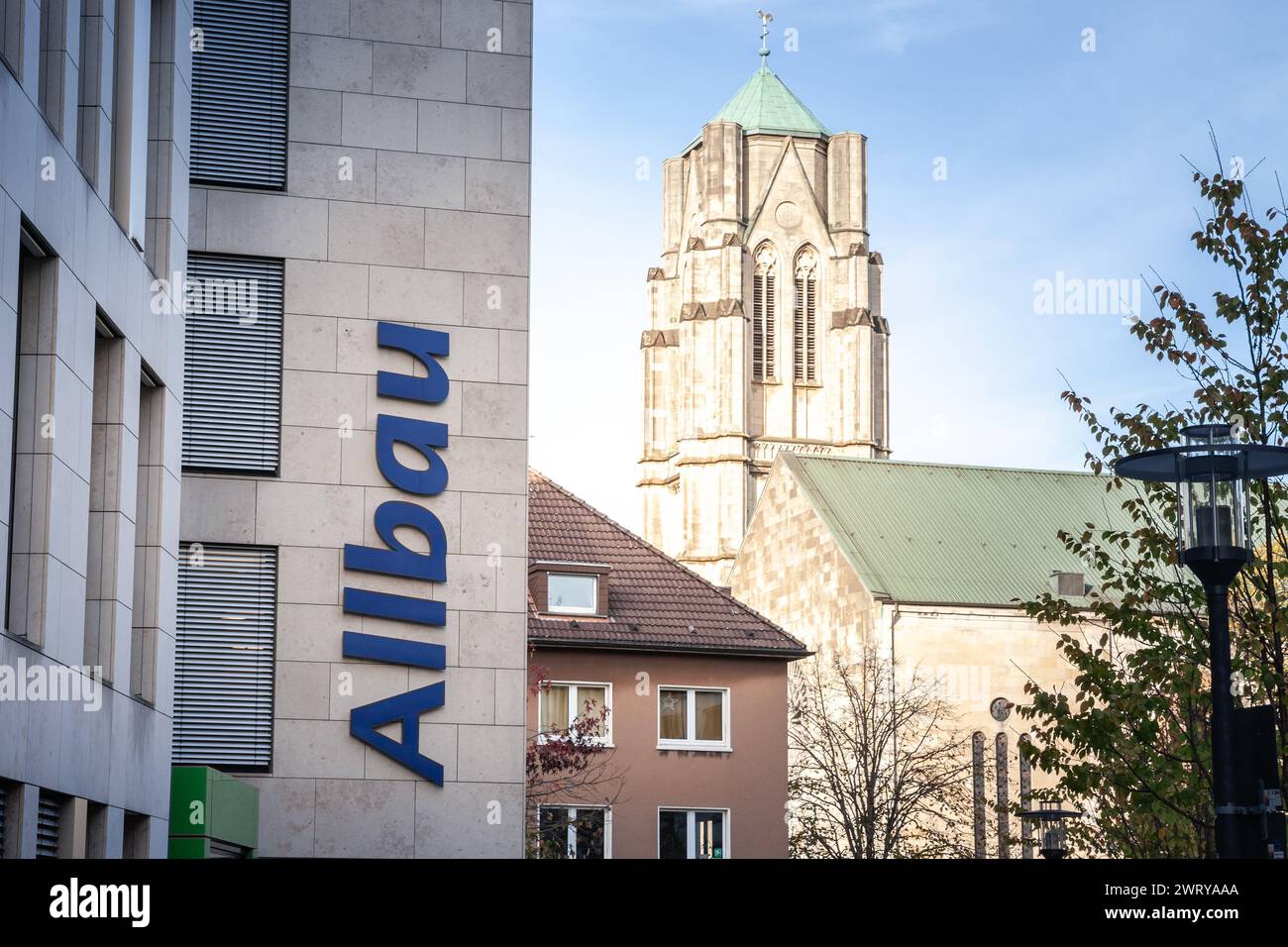 Allbau logo hi-res stock photography and images - Alamy