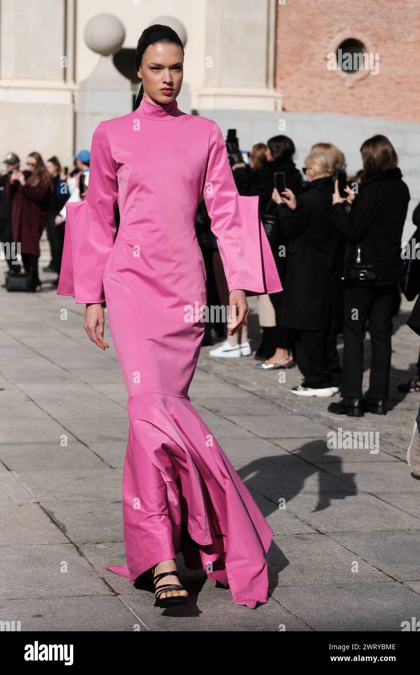 the opening ceremony of Madrid es Moda 2024 with at the Centro Cultural ...