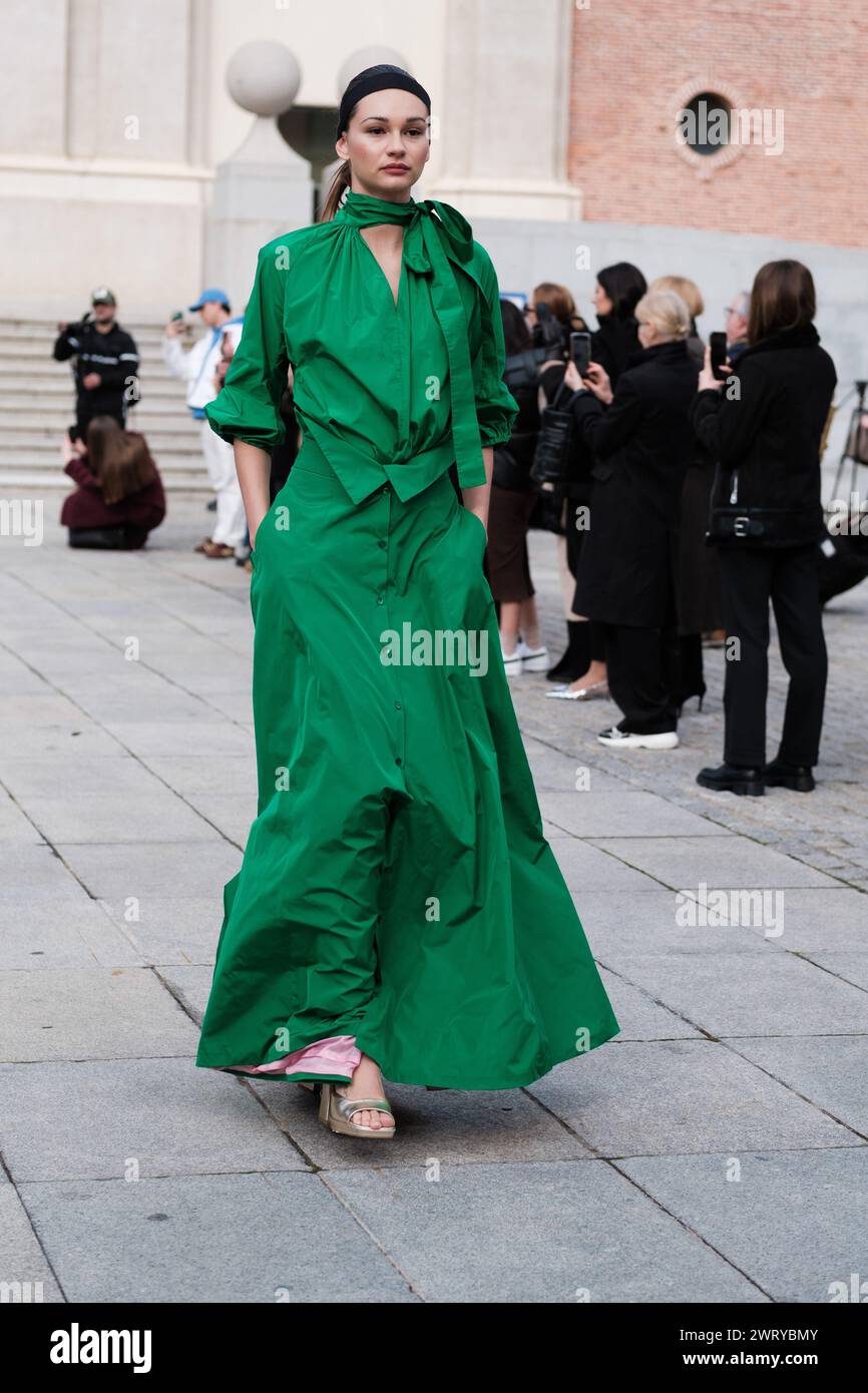 the opening ceremony of Madrid es Moda 2024 with at the Centro Cultural ...