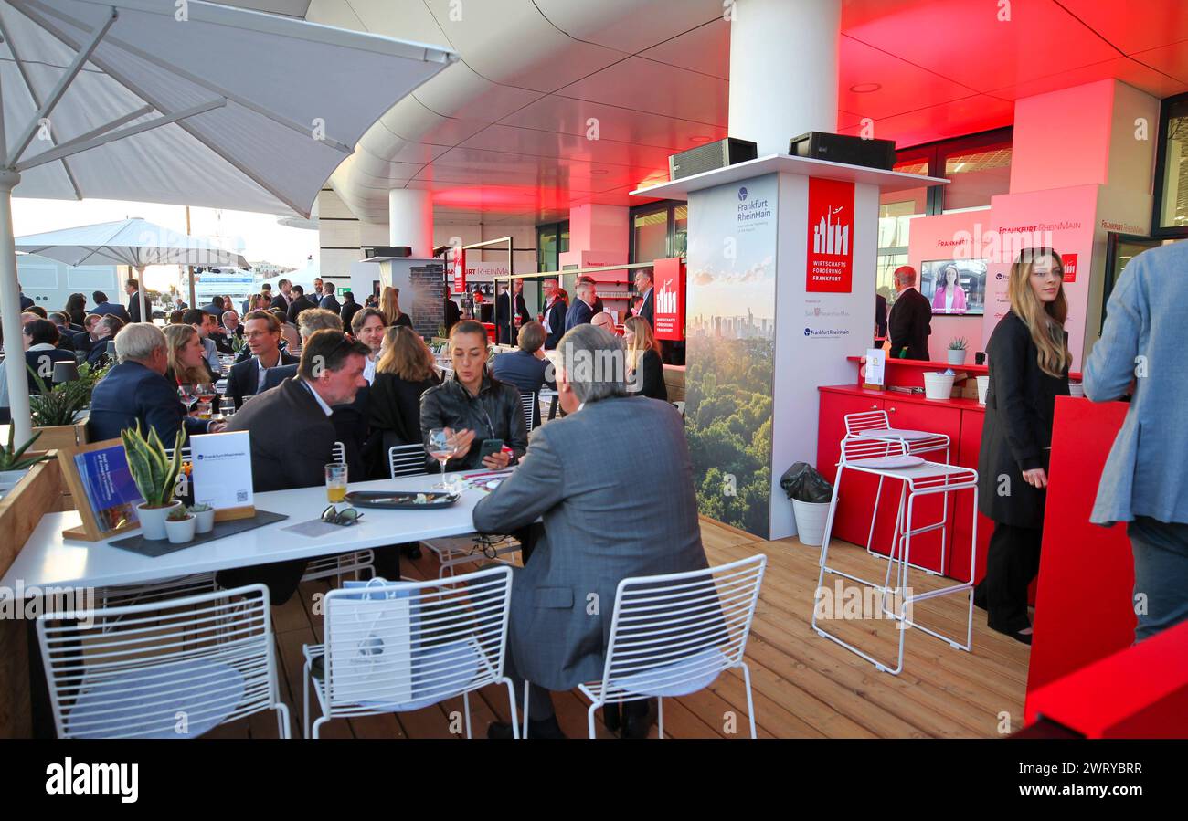 Cannes, France - March 14, 2024: MIPIM - The Global Urban Festival with ...