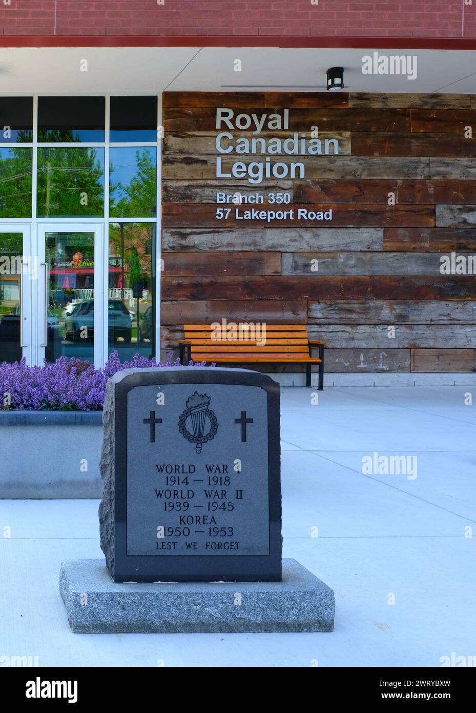 Branch 350 of the Royal Canadian Legion new facilities in Port ...