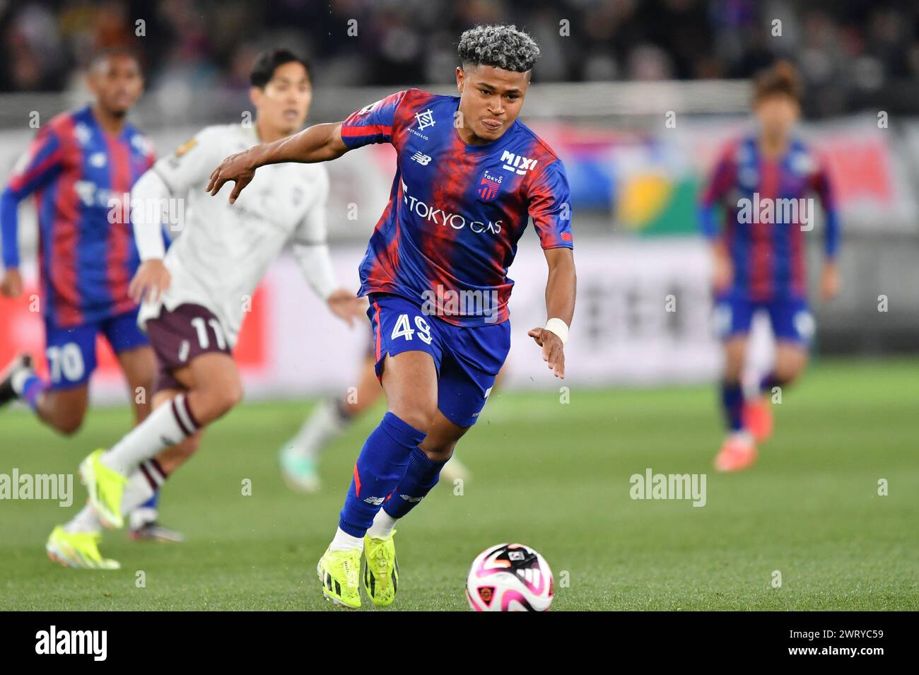 Tokyo, Japan. 9th Mar, 2024. FC Tokyo's Kashif Bangnagande during the 2024 J1 League match ...