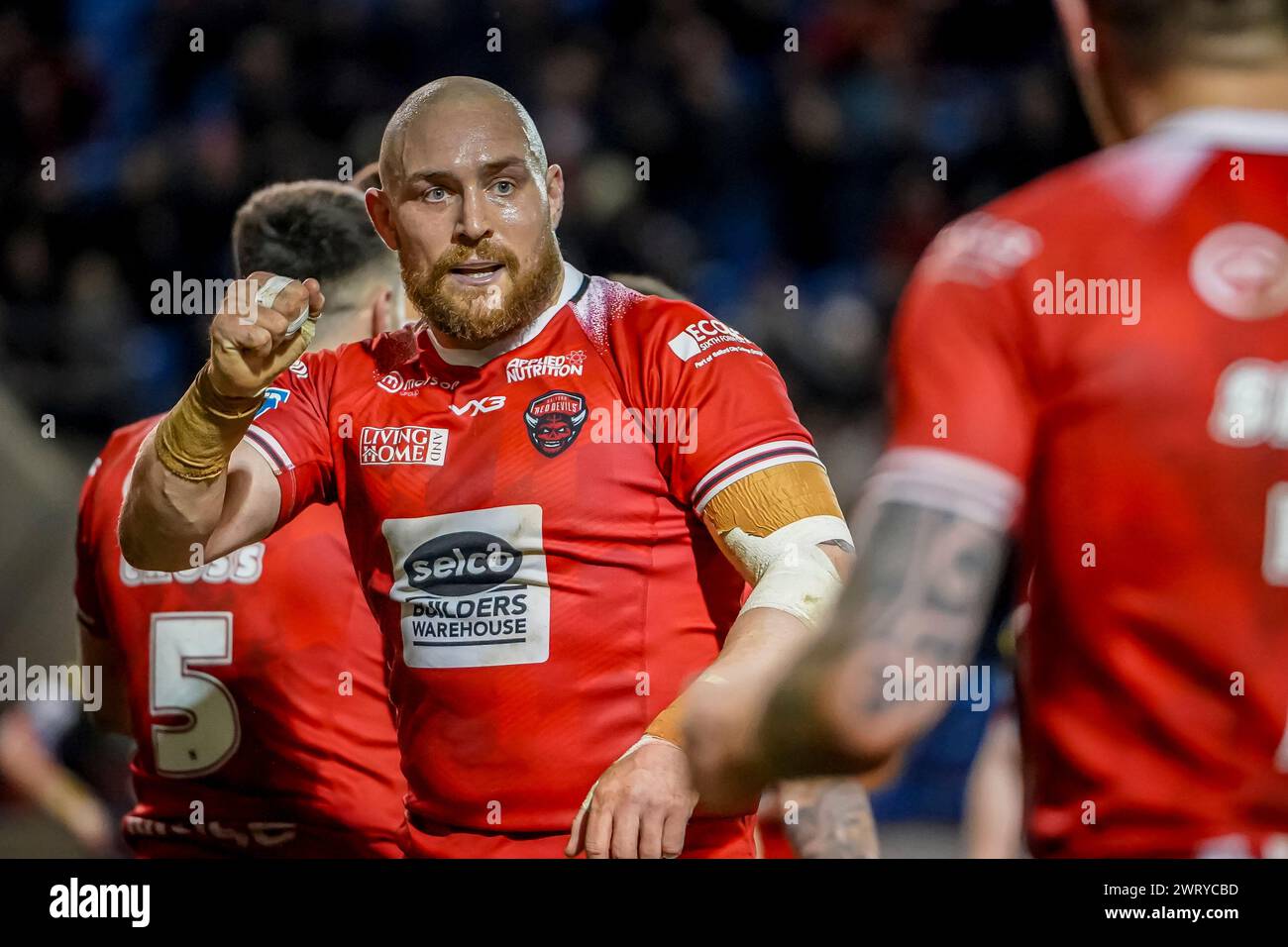 Salford red devils rugby team hi-res stock photography and images - Alamy