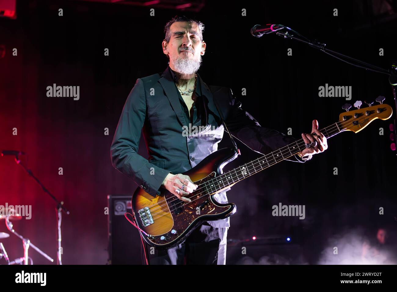 Milan Italy. 14th March 2024. The Italian rock band MARLENE KUNTZ ...