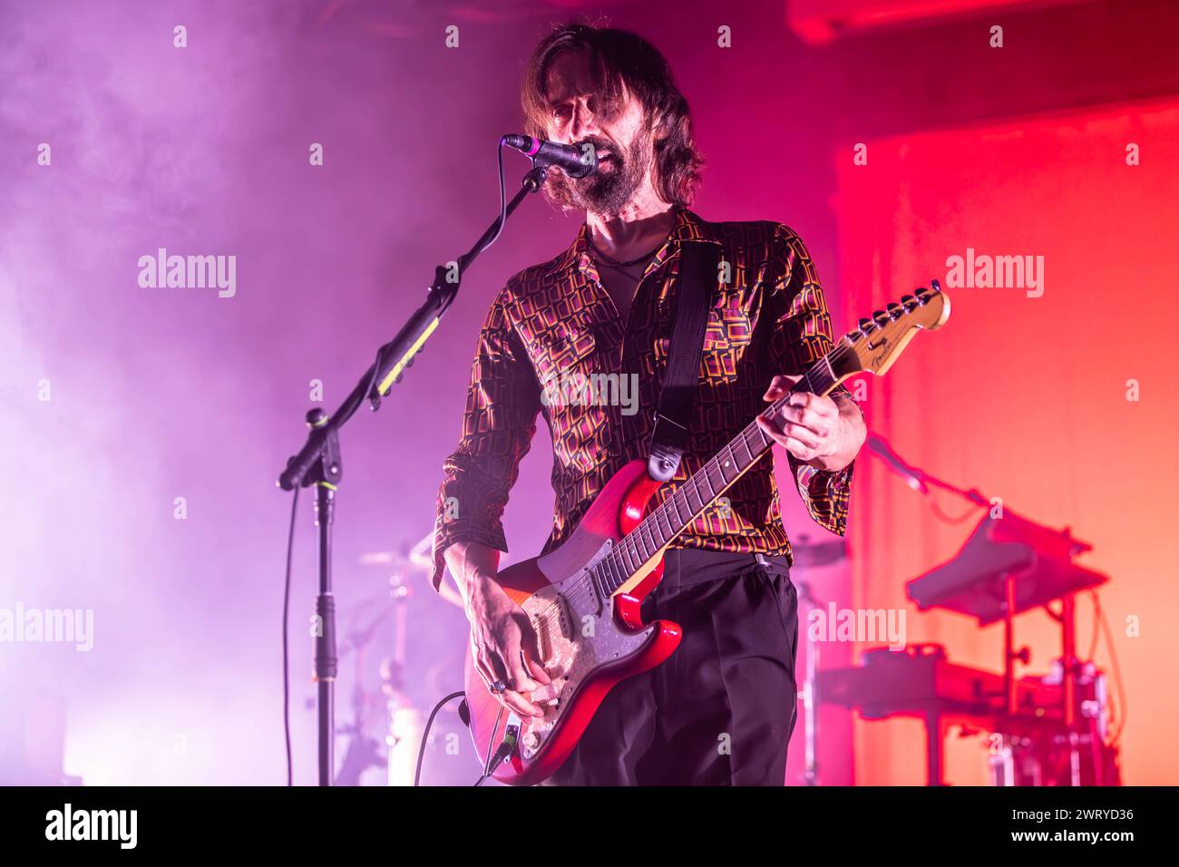 Milan Italy. 14th March 2024. The Italian rock band MARLENE KUNTZ ...