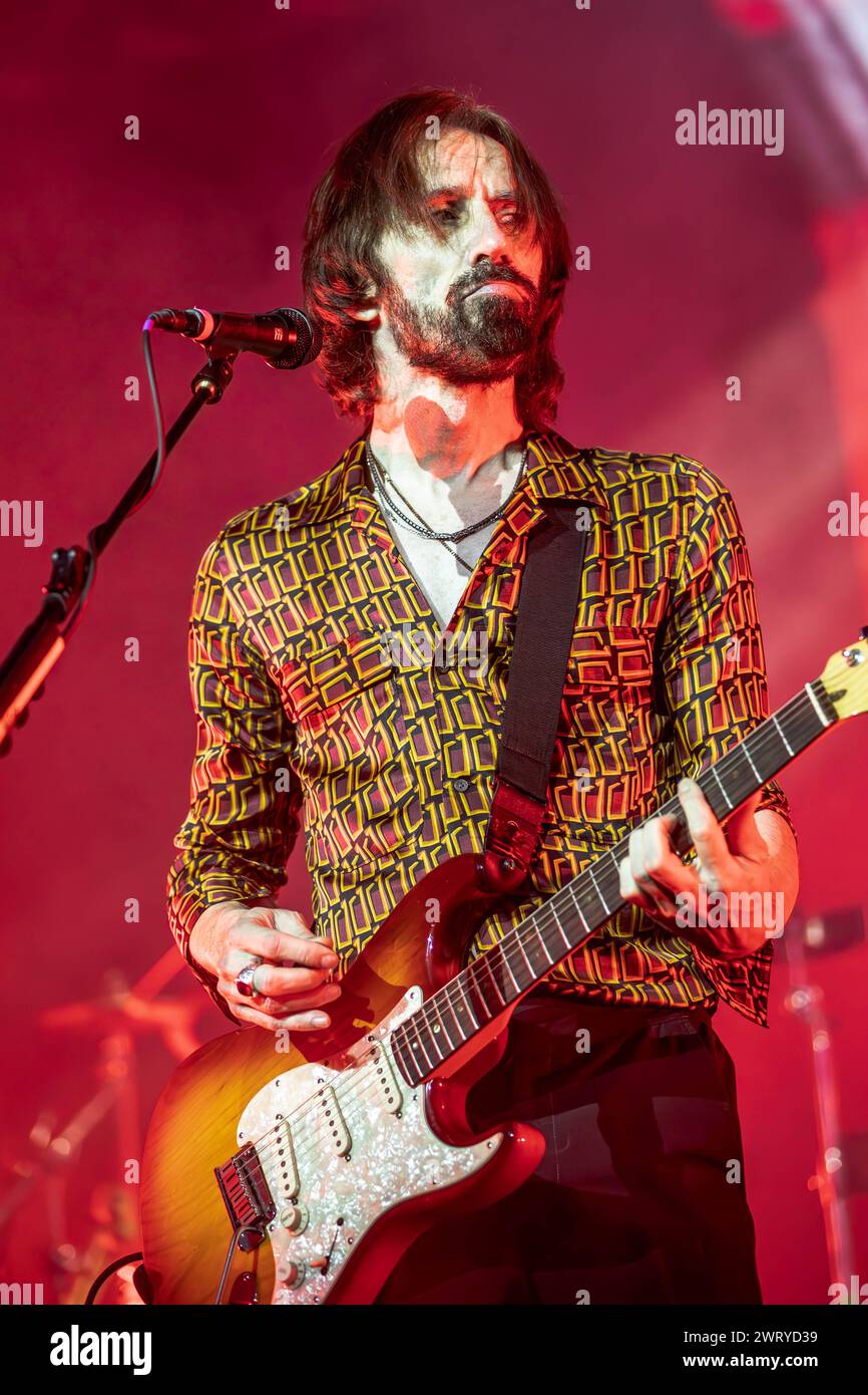 Milan Italy. 14th March 2024. The Italian rock band MARLENE KUNTZ ...