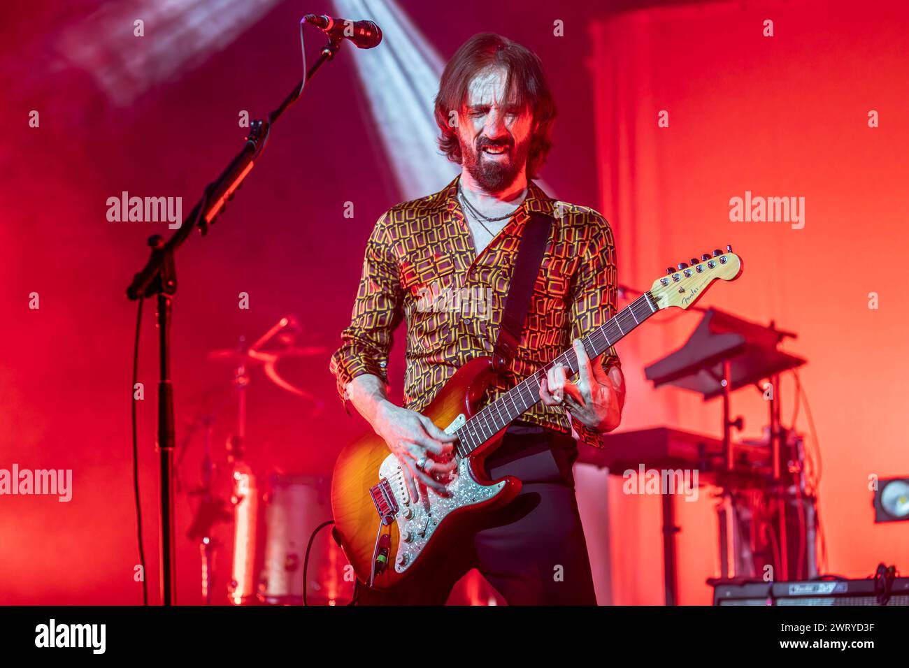 Milan Italy. 14th March 2024. The Italian rock band MARLENE KUNTZ ...