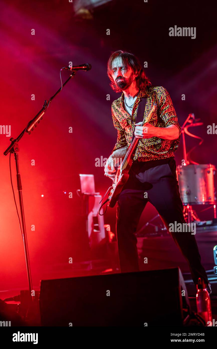 Milan Italy. 14th March 2024. The Italian rock band MARLENE KUNTZ ...