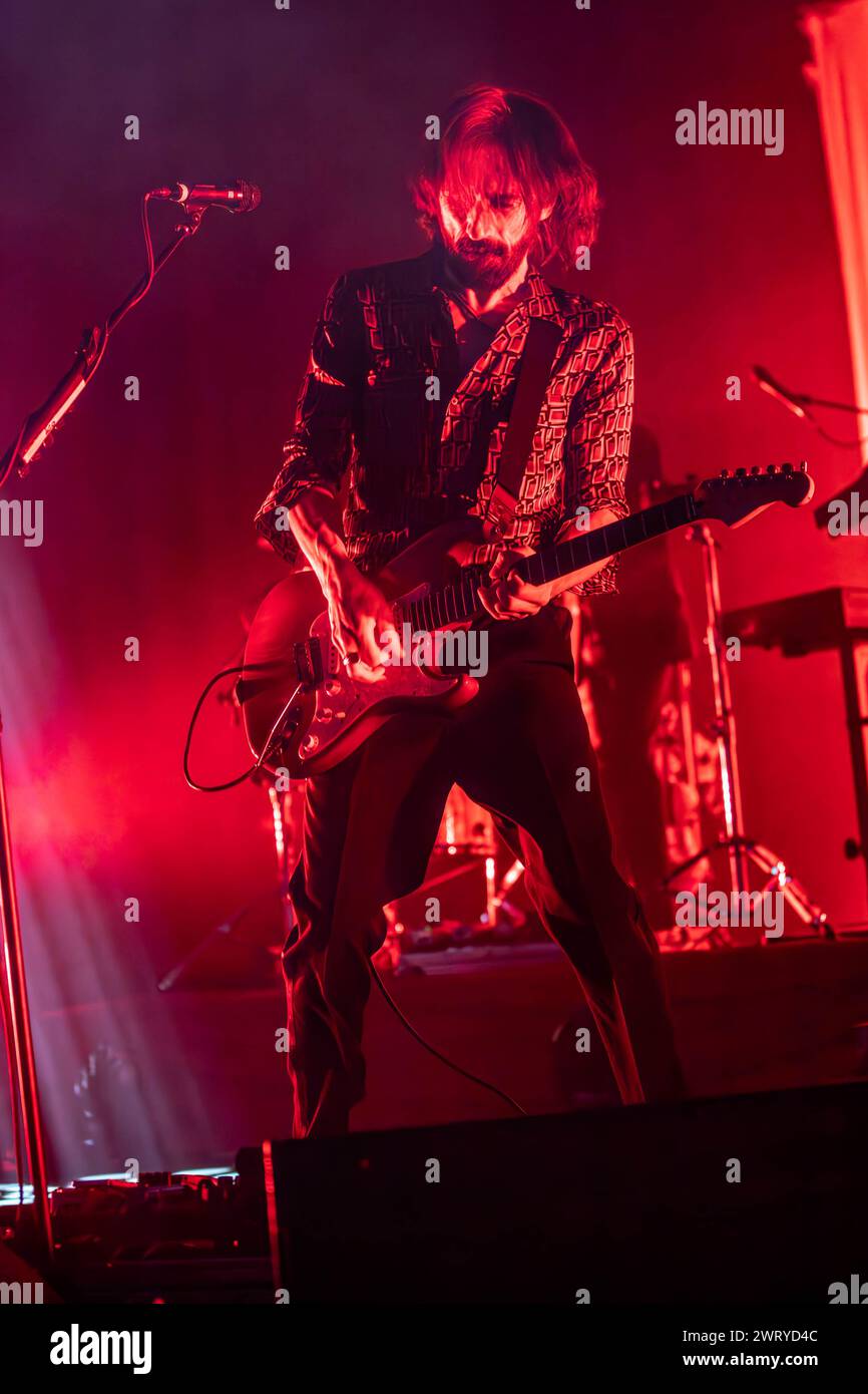 Milan Italy. 14th March 2024. The Italian rock band MARLENE KUNTZ ...