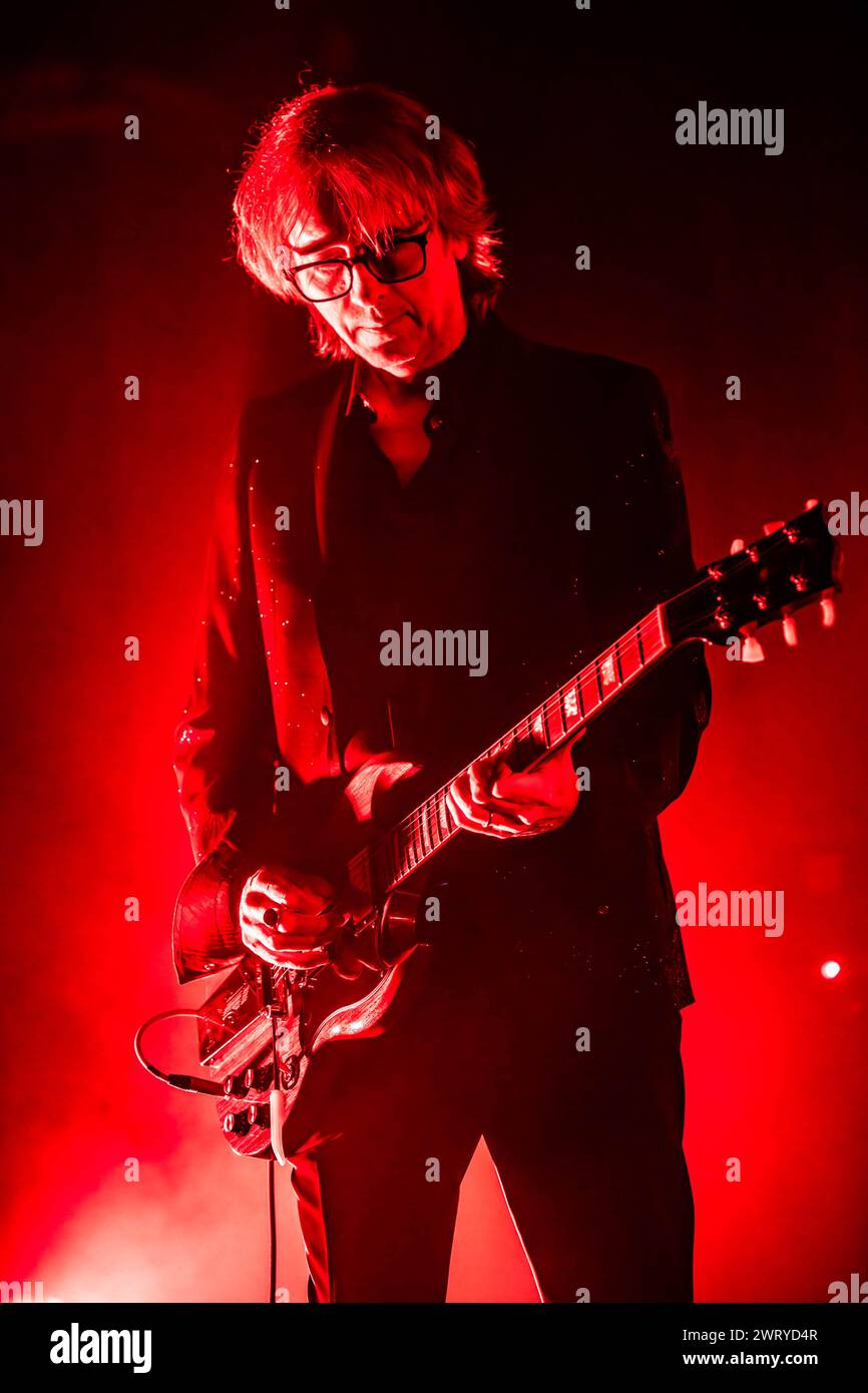 Milan Italy. 14th March 2024. The Italian rock band MARLENE KUNTZ ...