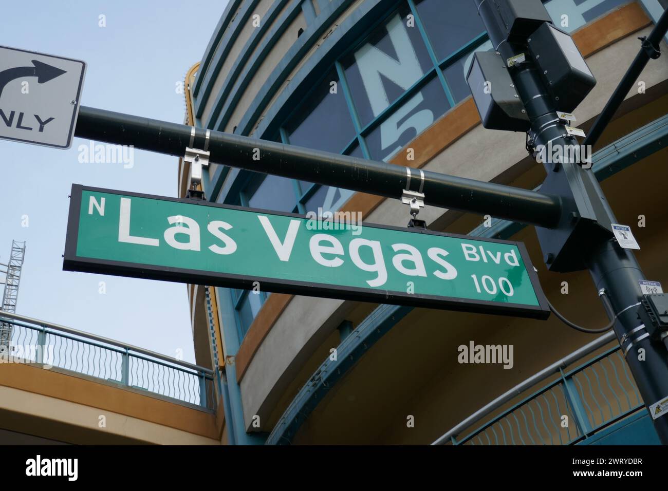 Las Vegas, Nevada, USA 7th March 2024 Las Vegas Blvd Sign at Fremont ...