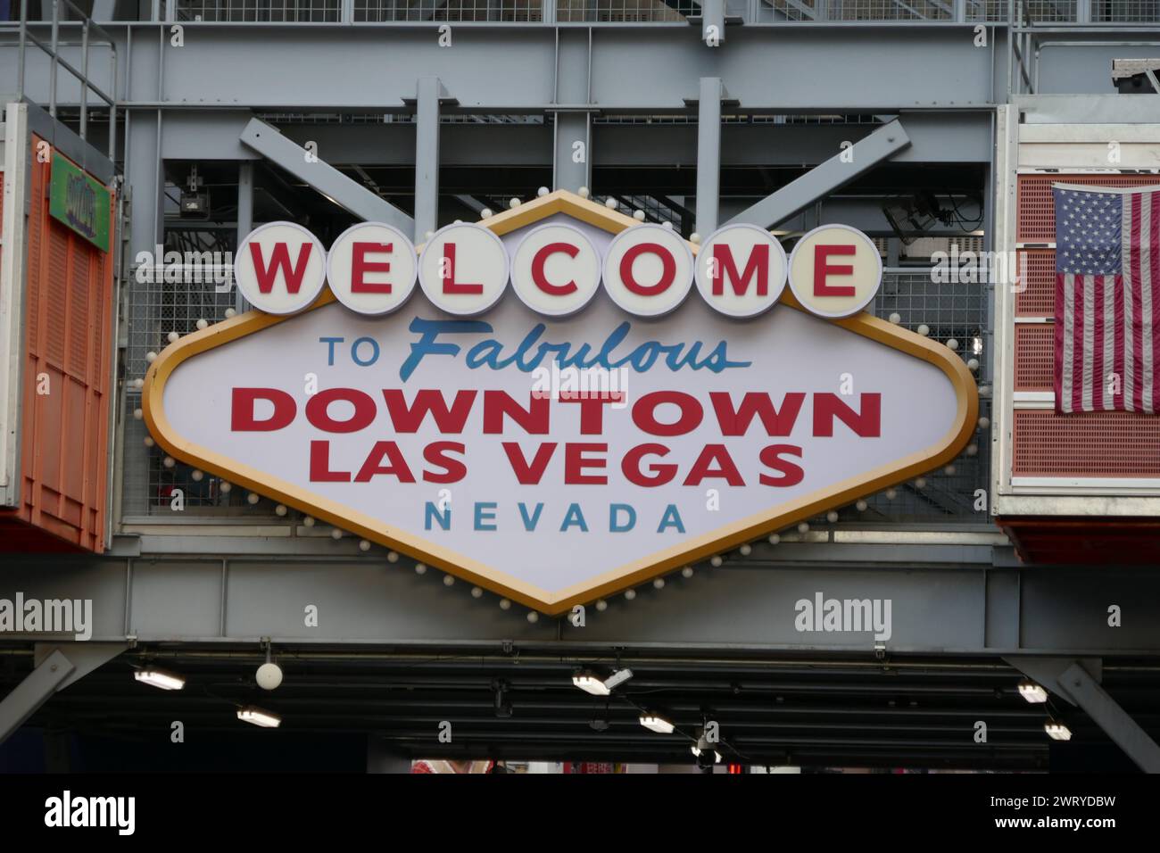 Las Vegas, Nevada, USA 7th March 2024 Welcome to Fabulous Downtown Las ...