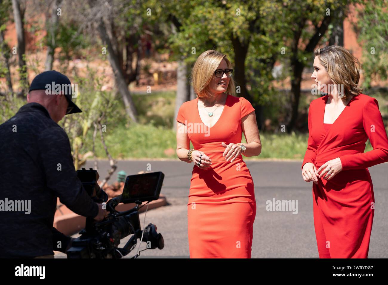 CBS Face the Nation Margaret Brennan interviews Arizona Senator Kyrsten ...