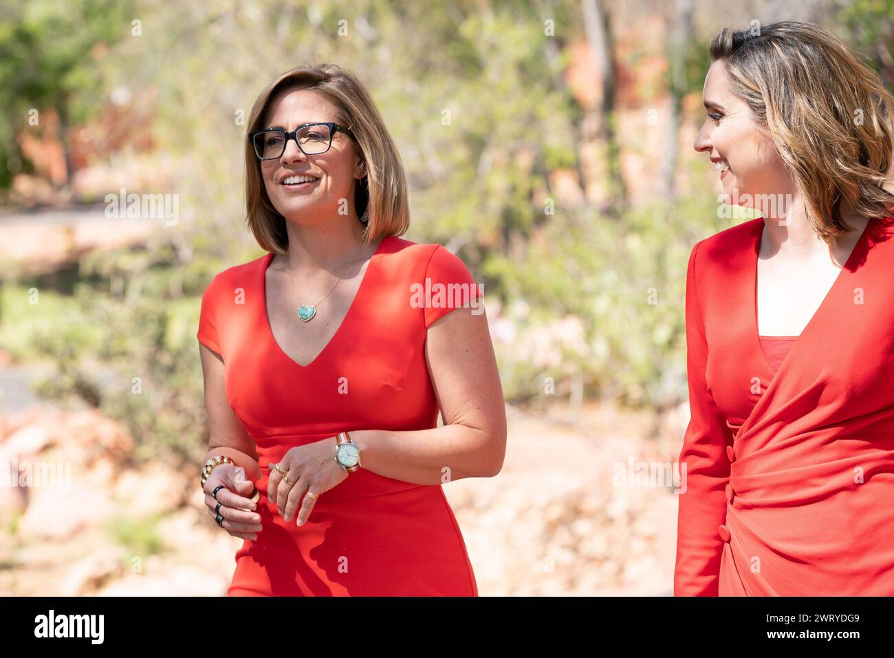 CBS Face the Nation Margaret Brennan interviews Arizona Senator Kyrsten ...