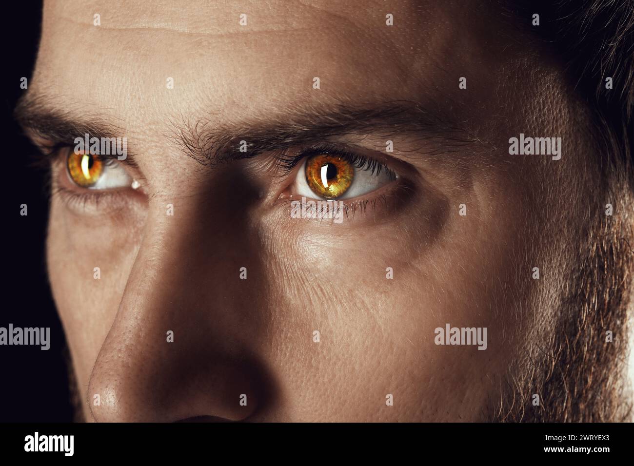 Demon gaze hi-res stock photography and images - Alamy