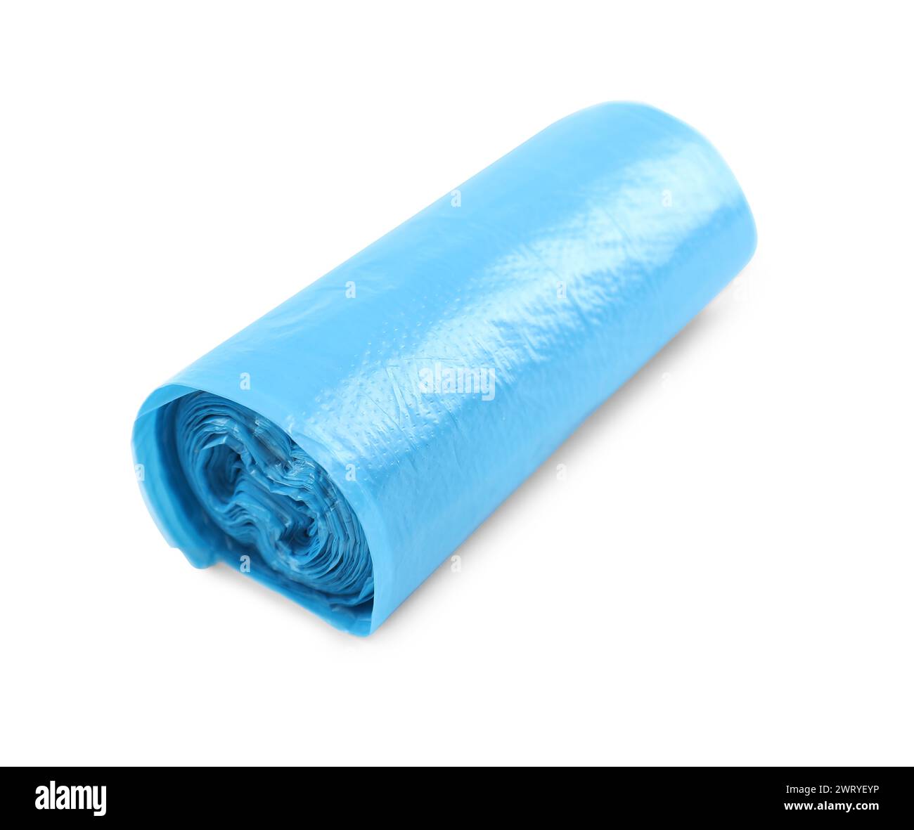 New blue roll garbage bags hi-res stock photography and images - Alamy