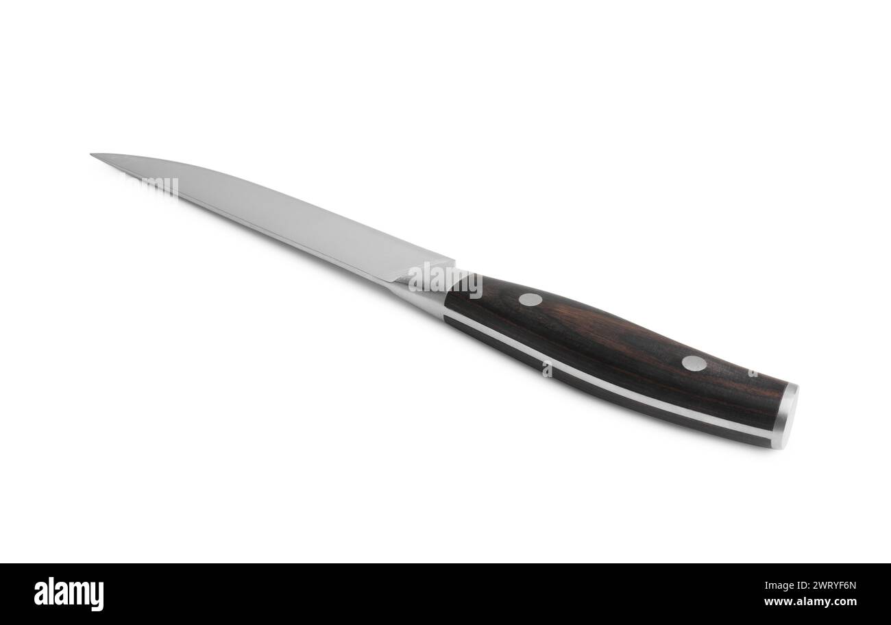 One metal knife handle Cut Out Stock Images & Pictures - Alamy