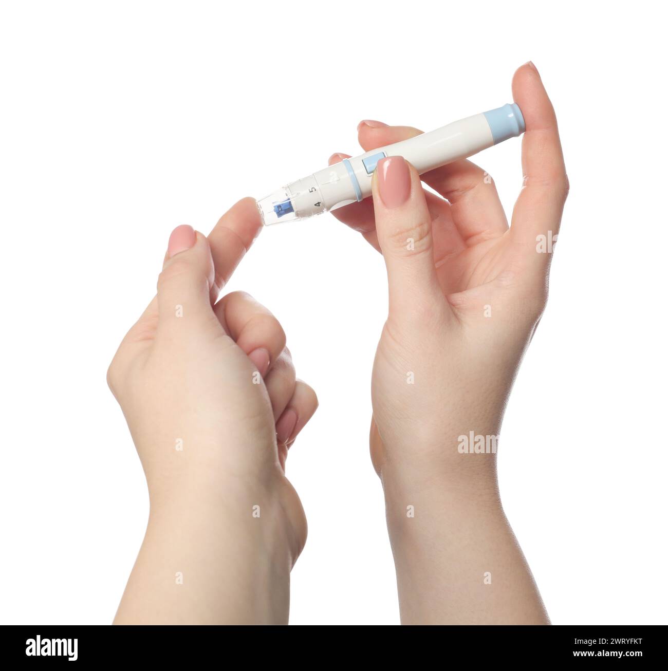 Pen testing background Cut Out Stock Images & Pictures - Alamy