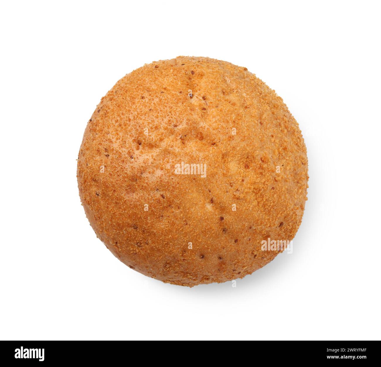 Hamburger bun top view Cut Out Stock Images & Pictures - Alamy