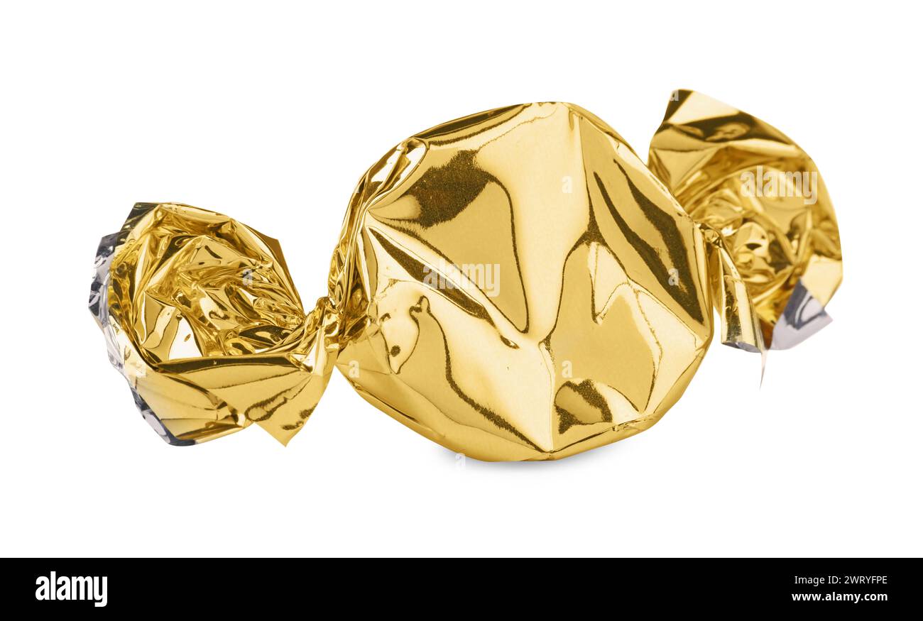 Golden wrapper hi-res stock photography and images - Alamy