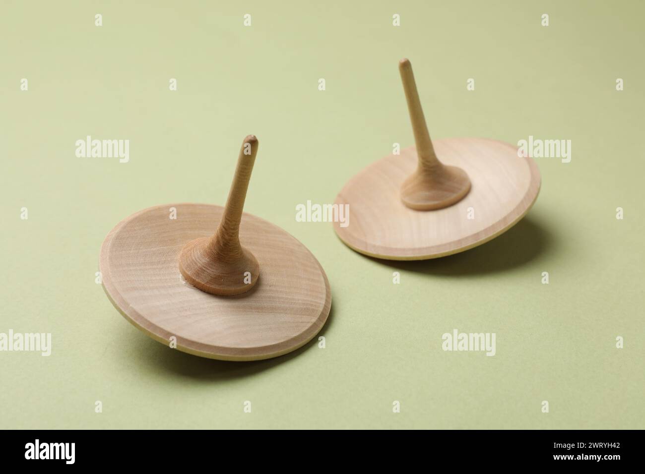 Wooden spinning tops hi-res stock photography and images - Alamy