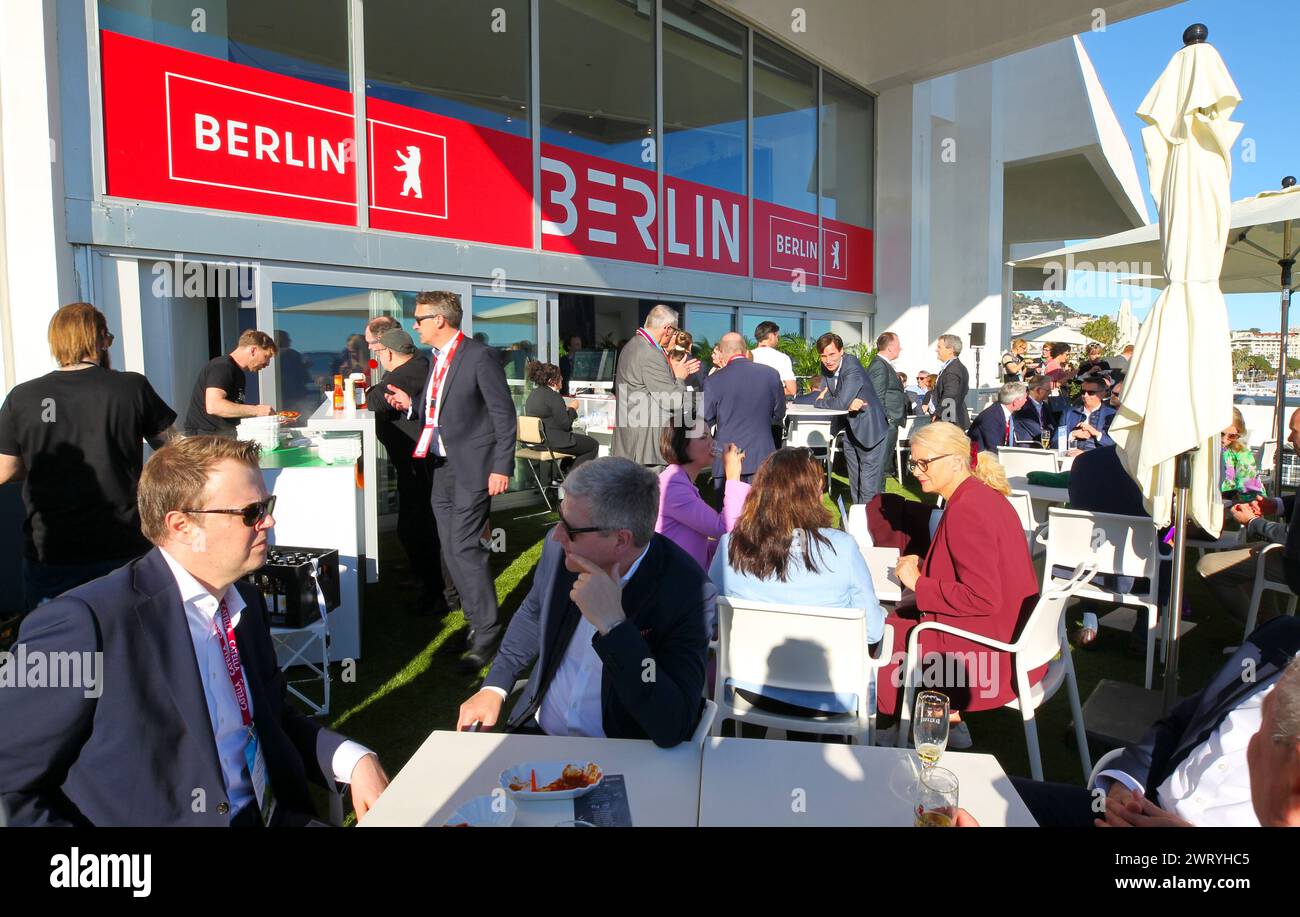 Cannes, France - March 14, 2024: MIPIM - The Global Urban Festival at ...