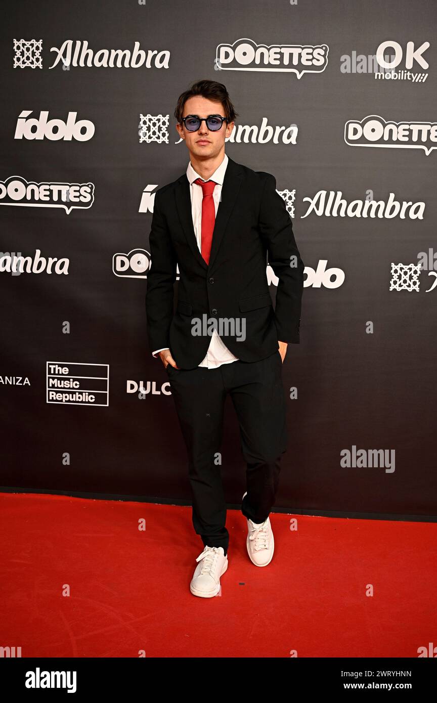 Pablo G Show poses at the photocall of the 'Idol Awards 2024' at the ...