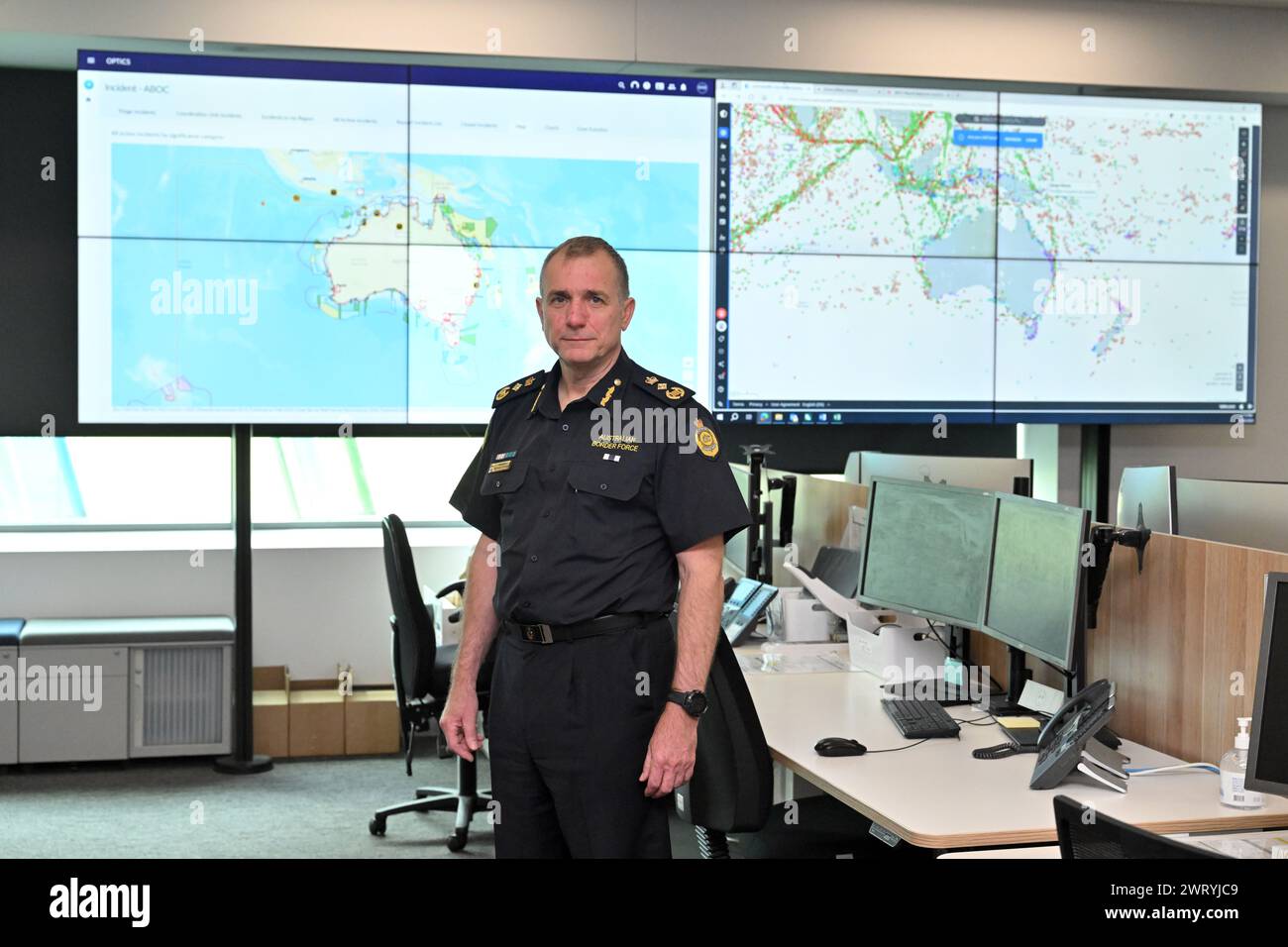 Canberra, Australia. 15th Mar, 2024. Australian Border Force (ABF ...