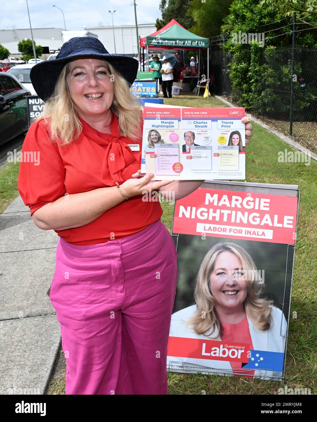 Brisbane, Australia. 15th Mar, 2024. Margie Nightingale, Labor's ...