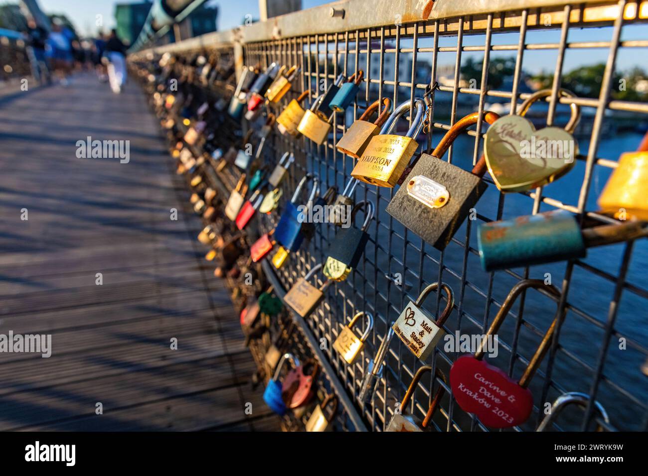 Father bernateks footbridge hi-res stock photography and images - Alamy
