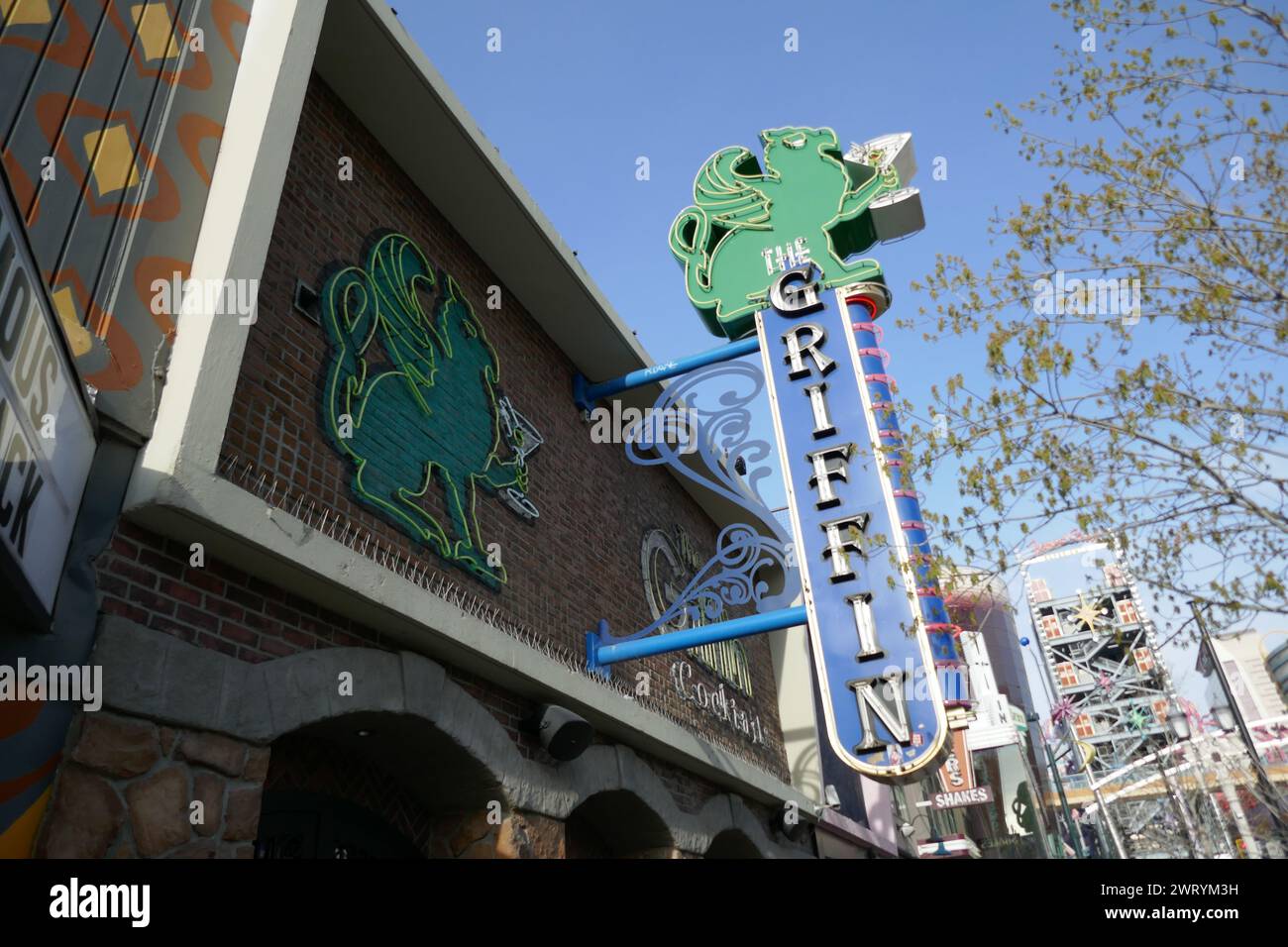 Las Vegas, Nevada, USA 7th March 2024 The Griffin at Fremont Street ...