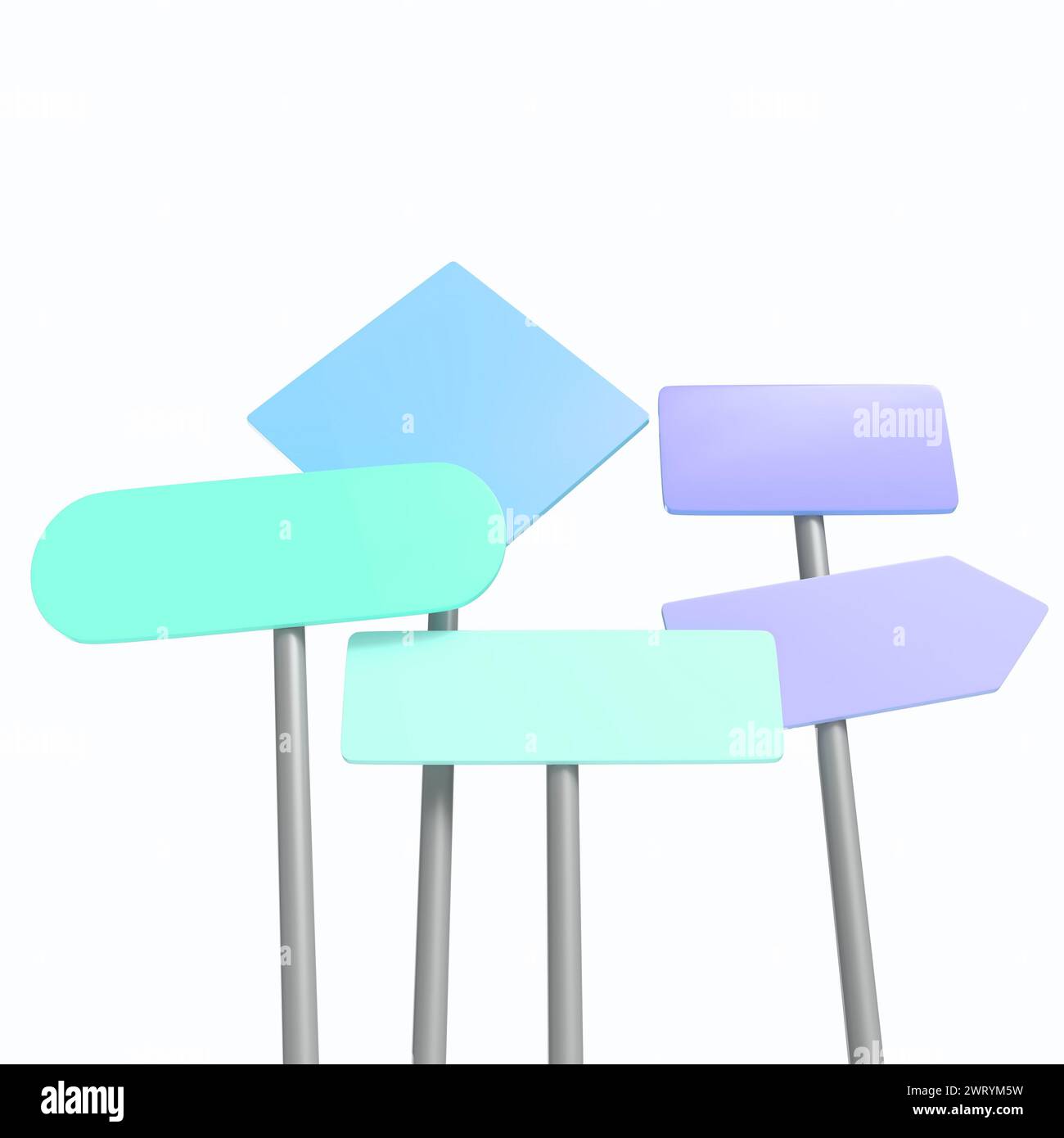 Guidance sign Cut Out Stock Images & Pictures - Alamy